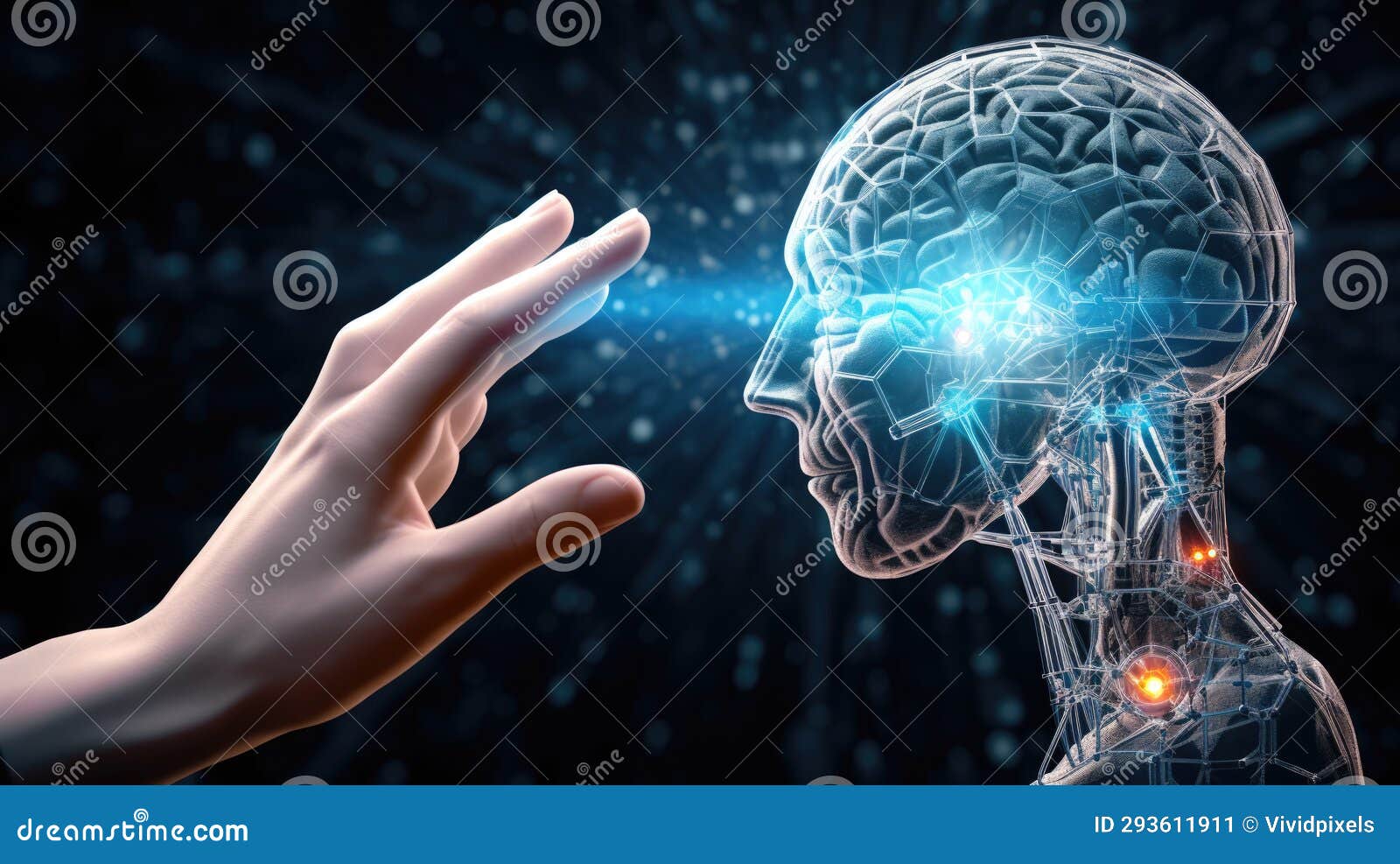Concept Image of Artificial Intelligence Personified and it S Relation ...