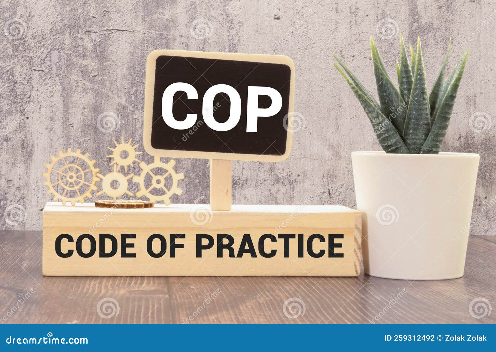 Concept Image of Business Acronym COP Code of Practice Written Over ...