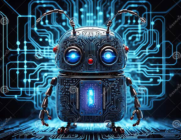 Concept Image of a Code Bug Inside a Computer that Could Be Malicious ...