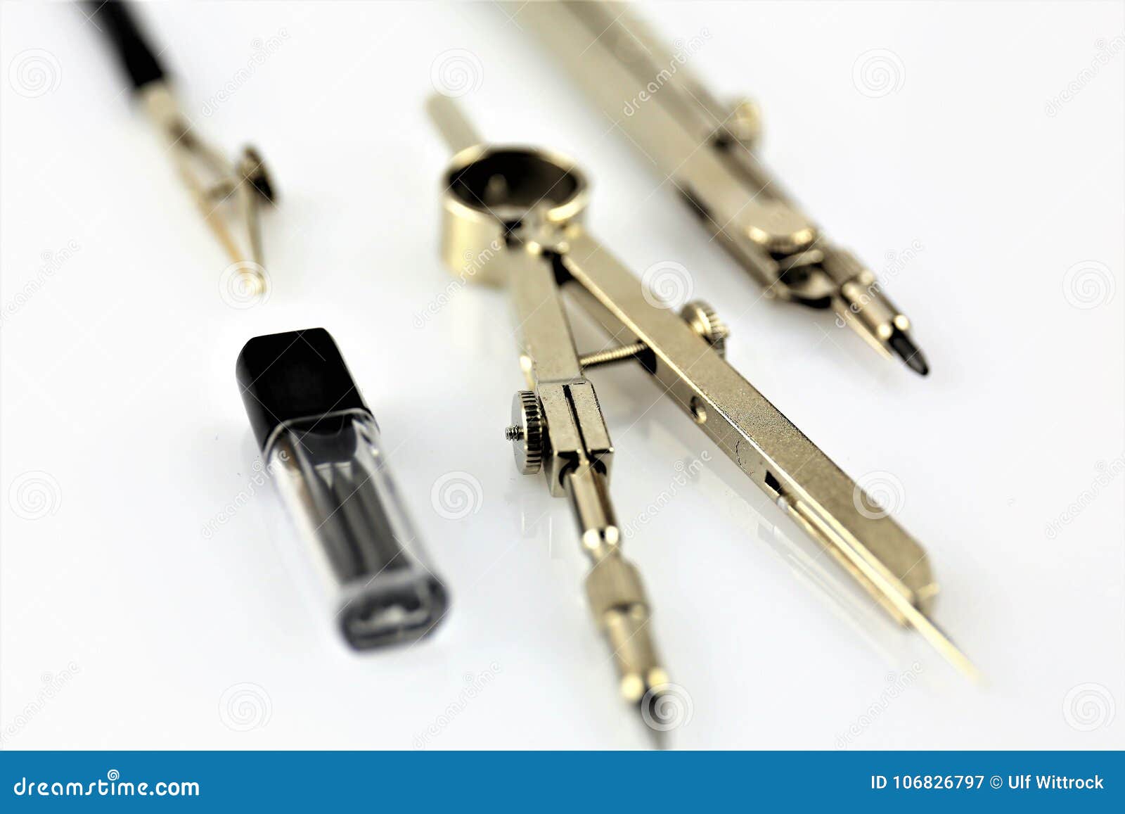 An Concept Image of a Compasses Tool - Geometry Stock Image - Image of ...