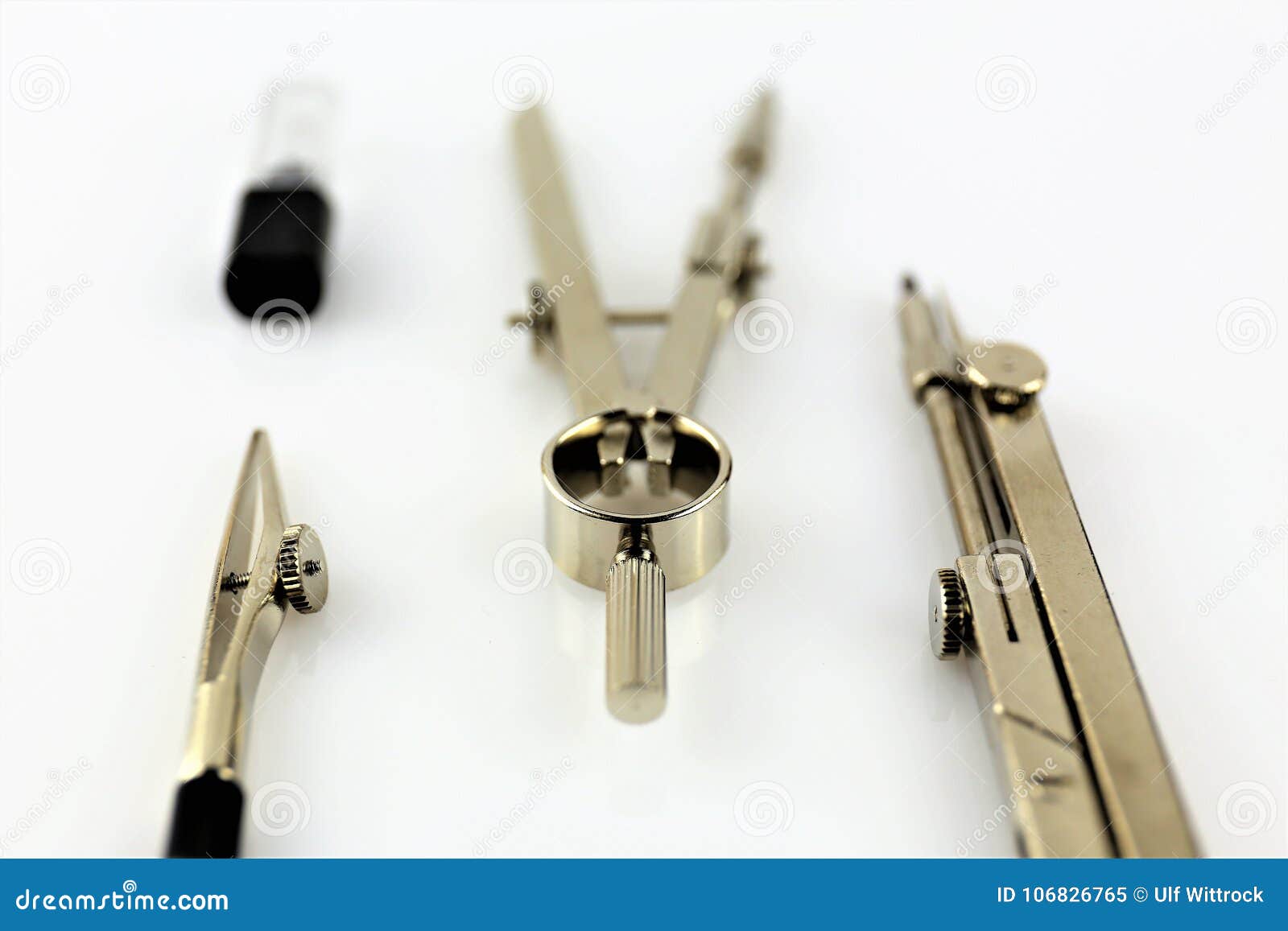 An Concept Image of a Compasses Tool - Geometry Stock Image - Image of ...