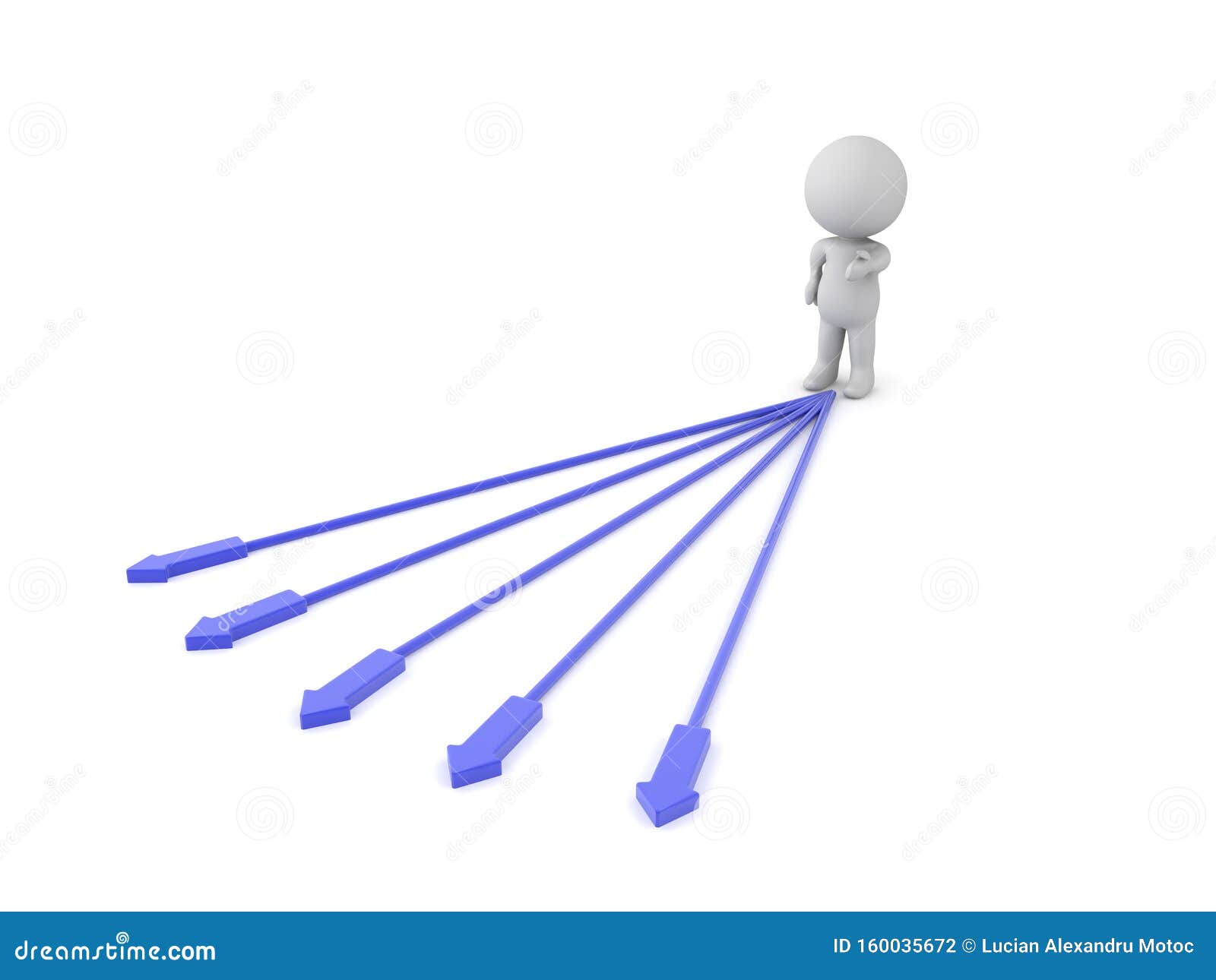 Concept Image about Giving Direction or Leadership Stock Illustration ...