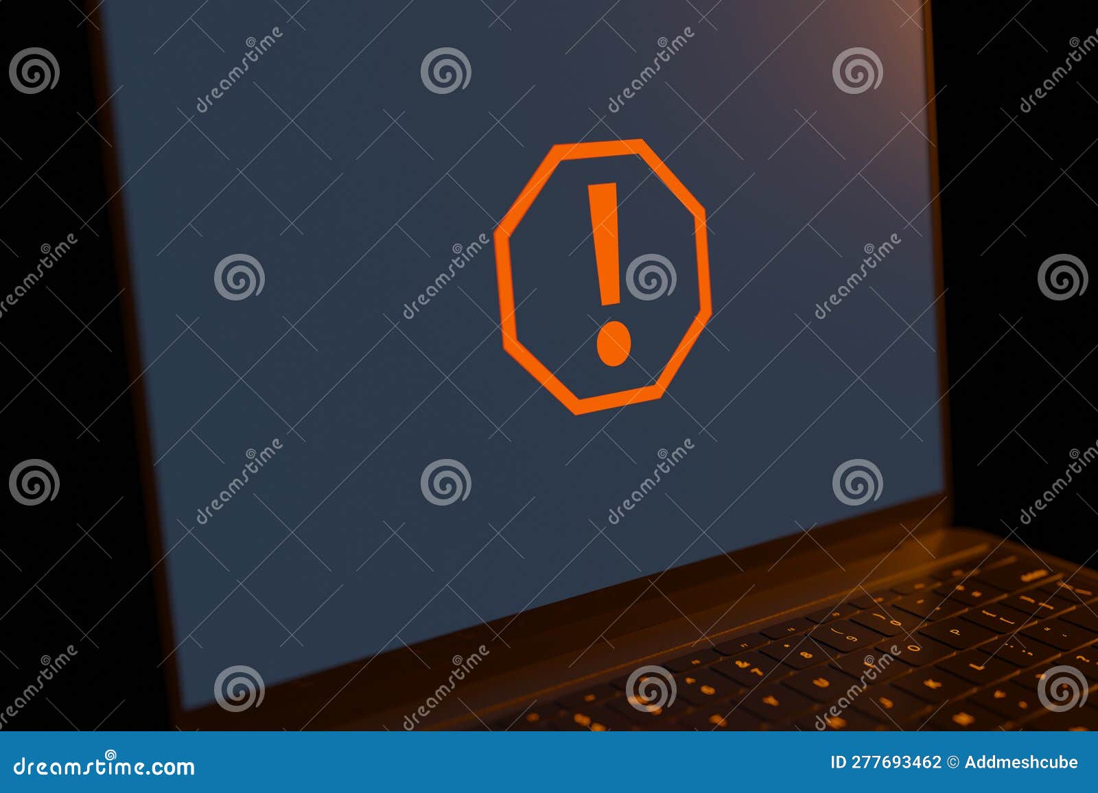 Concept Image of Hacking and Security Incidents Caused by AI, 3d Stock ...