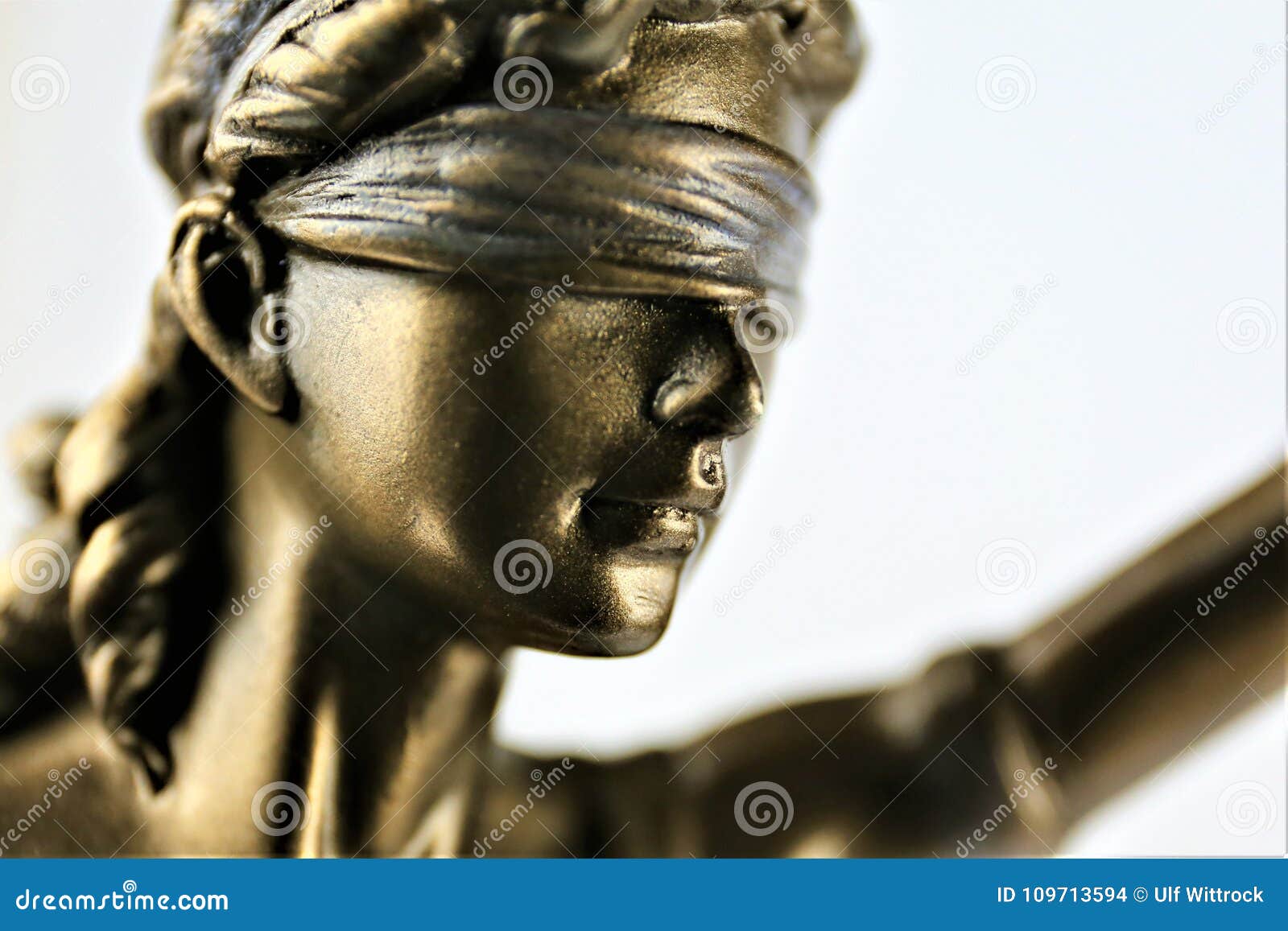An Concept Image of a Justitia Statue, Justice Stock Photo - Image of ...