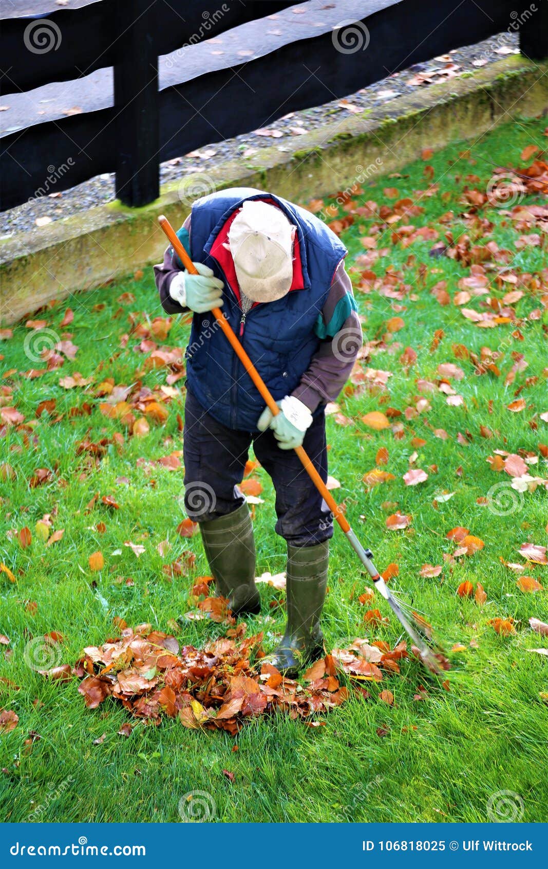 An Concept Image of a Old Man Doing Gardening, Work Stock Image - Image ...