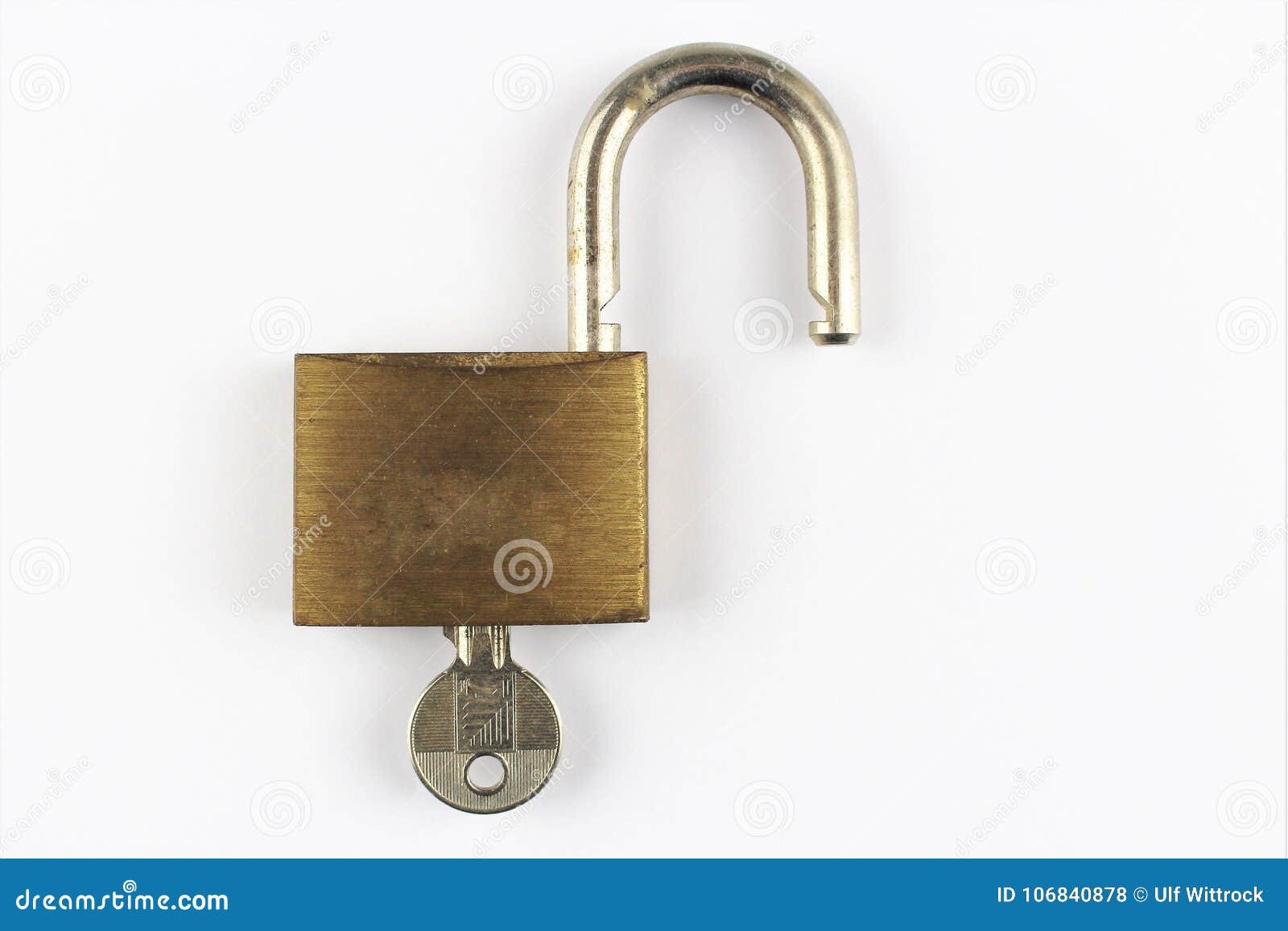 An Concept Image of a Open Padlock, Lock Stock Photo - Image of ...