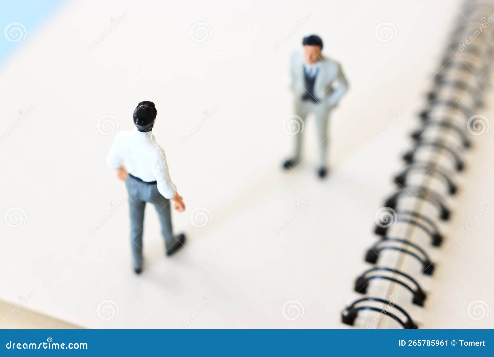 Concept Image of People Thinking about Solving a Problem and Looking ...