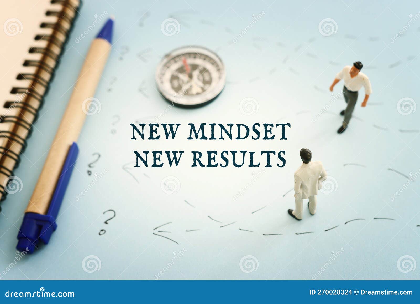 Concept Image of People Thinking about Solving a Problem and Looking ...