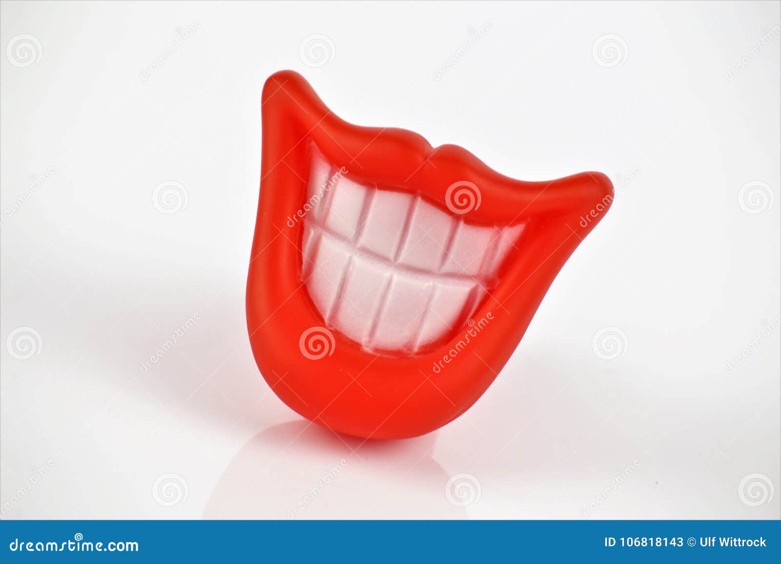 An Concept Image of a Plastic Mouth, with Copy Space Stock Image ...