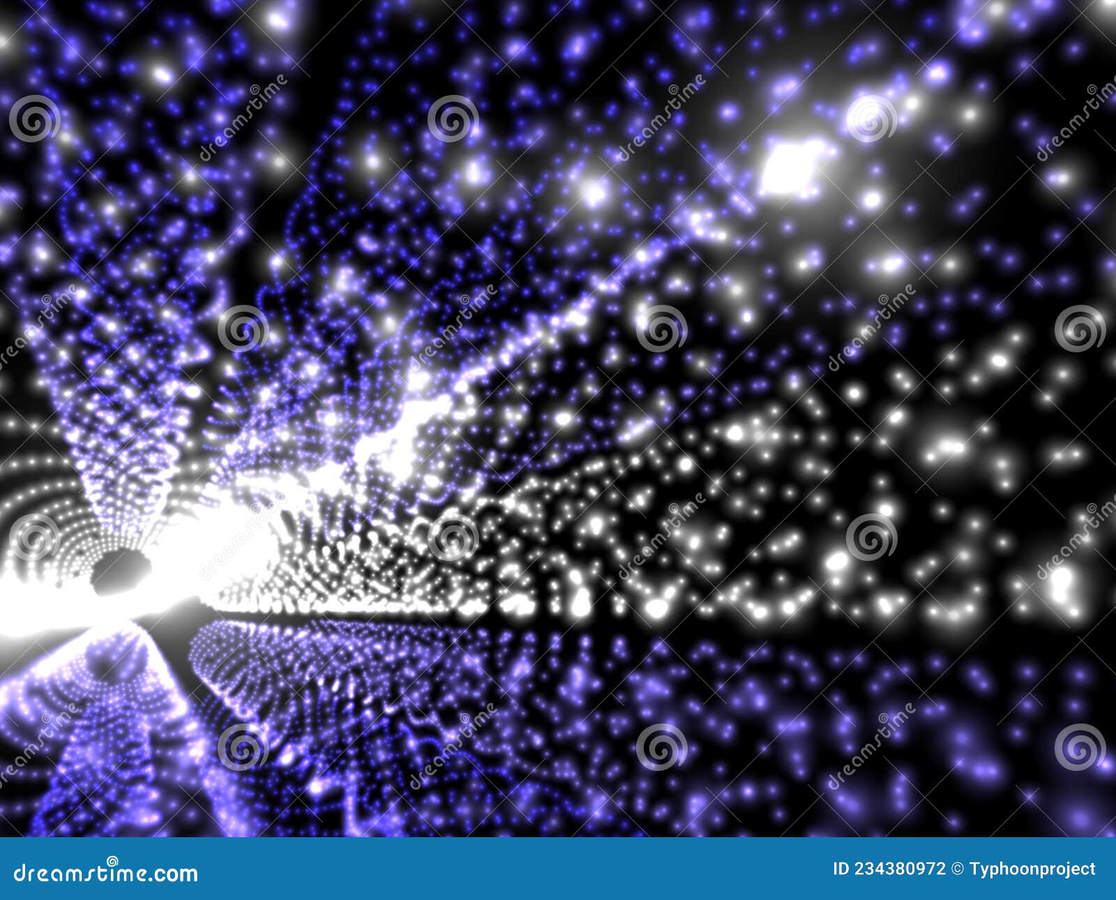 A Concept Image that Represents the Singularity.Innumerable Swirling ...