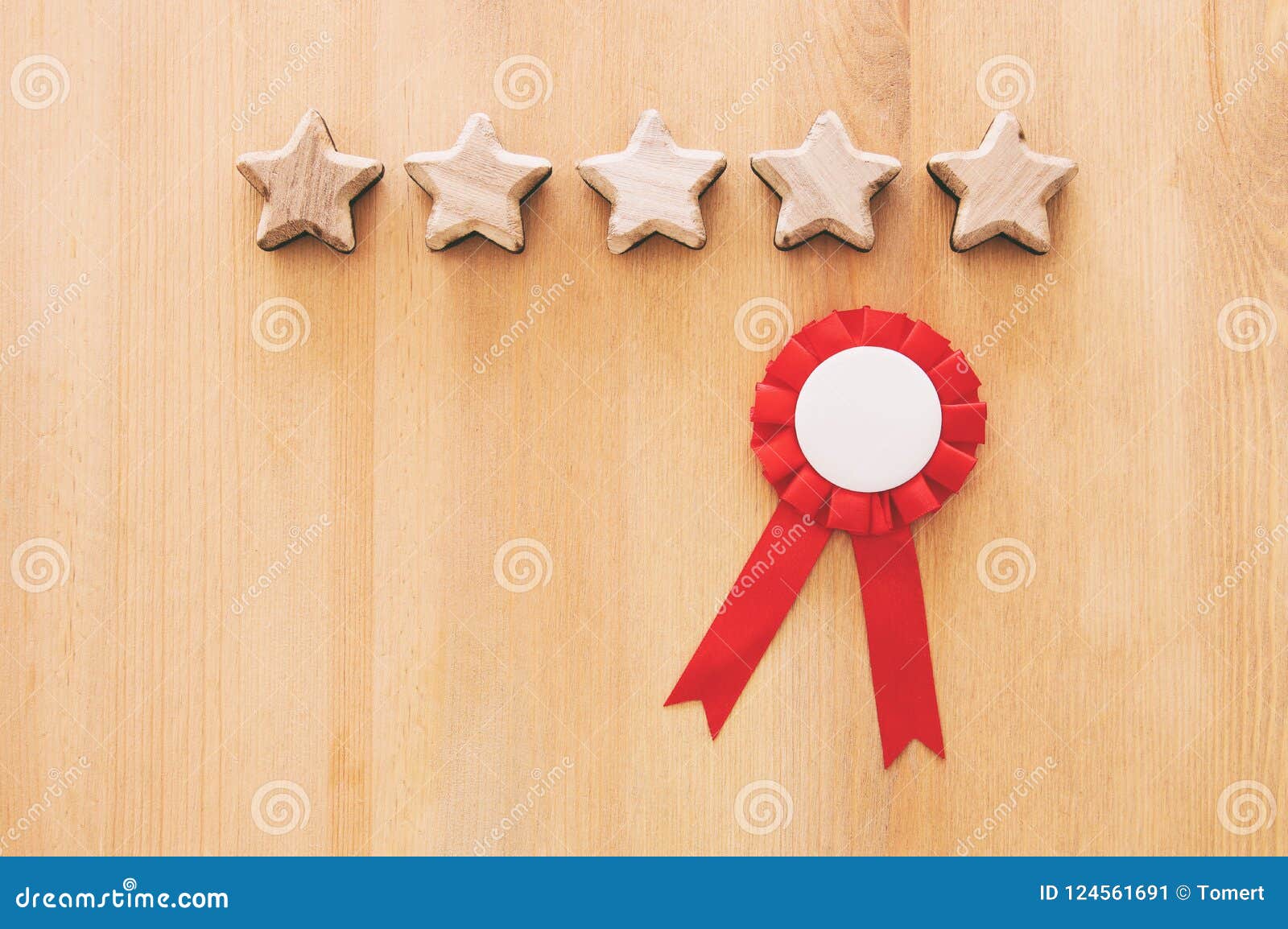 Concept Image of Setting a Five Star Goal. Increase Rating or Ranking ...