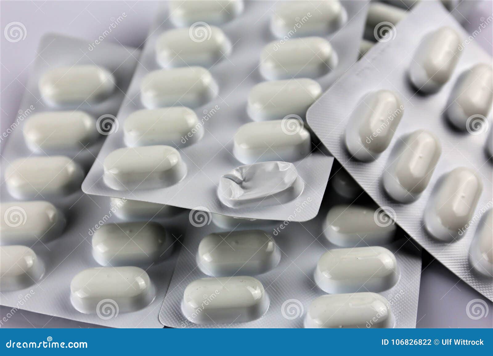 An Concept Image of Tablets Abuse - Drugs Stock Photo - Image of group ...