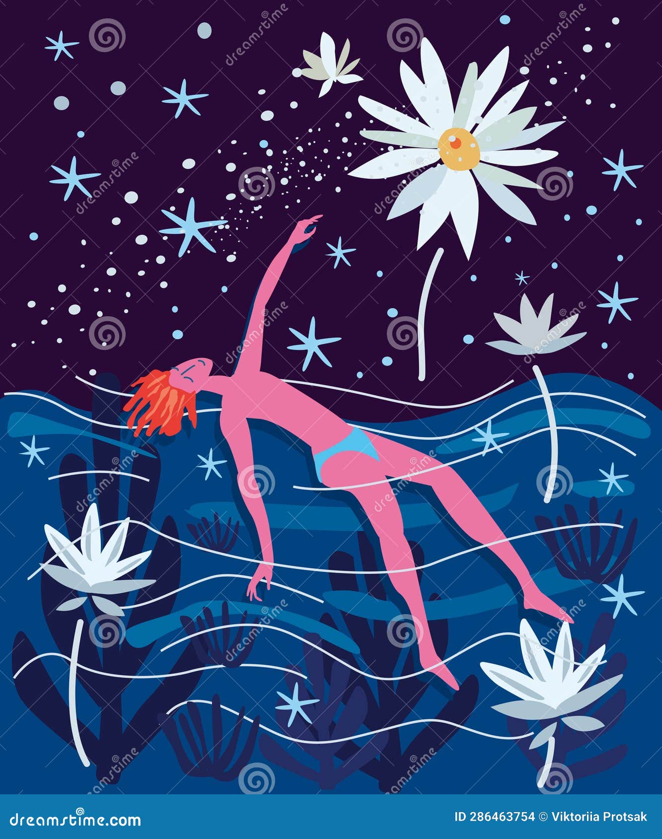 Concept for Immersion in the Inner World Stock Photo - Image of person ...