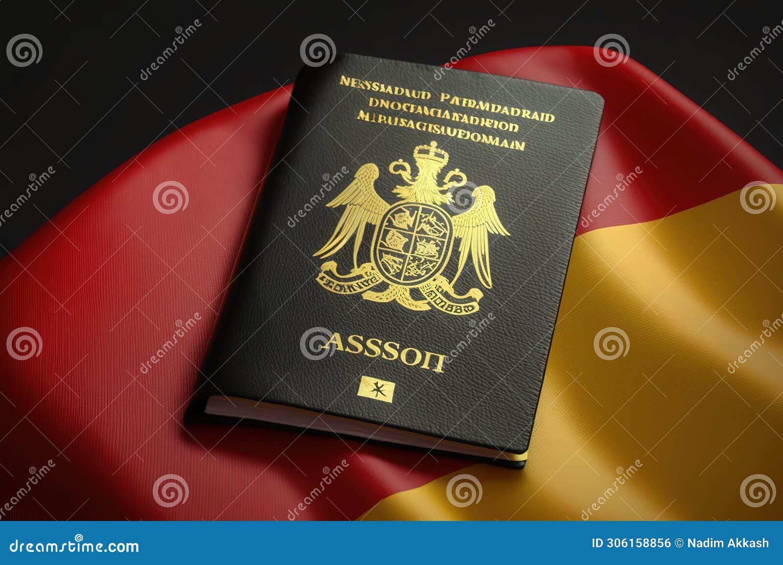 Concept Immigration Naturalization Passport, Germnay Getting Germany ...