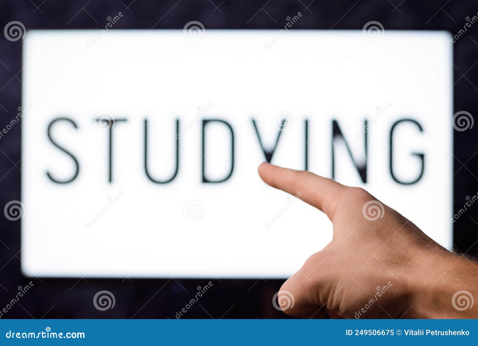 Concept of Importance of Studying Stock Image - Image of point, school ...