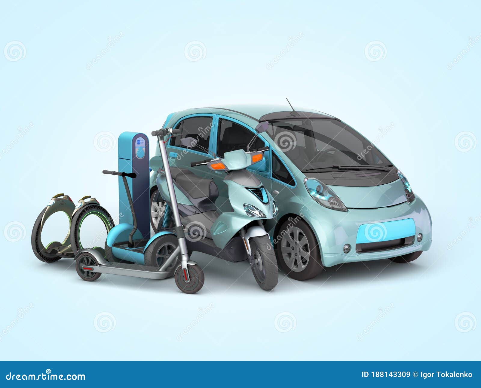 Concept of Individual Electric Transport Different Type of Electric ...