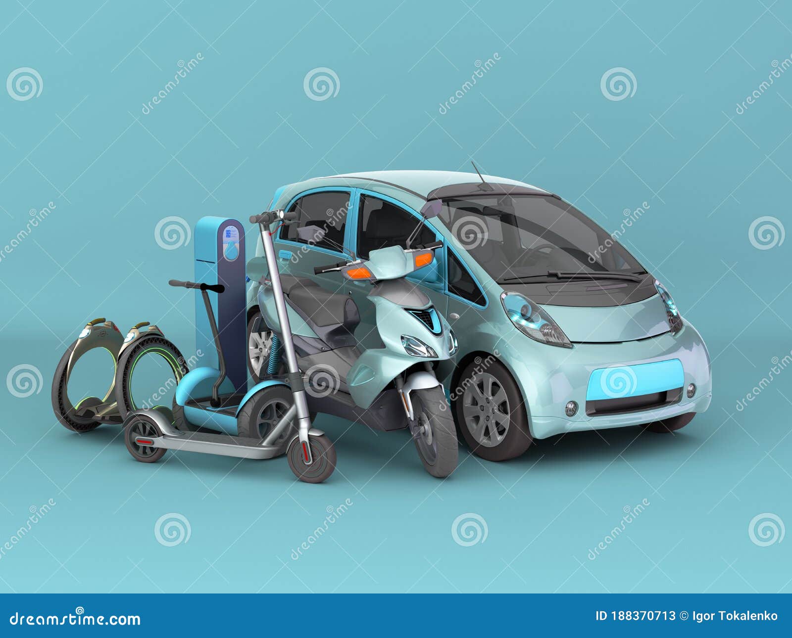 Concept of Individual Electric Transport Different Type of Electric ...