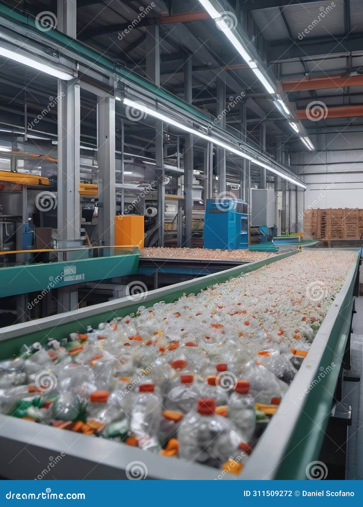 Industry Plant, Sorting and Processing Plastic and Paper Waste ...