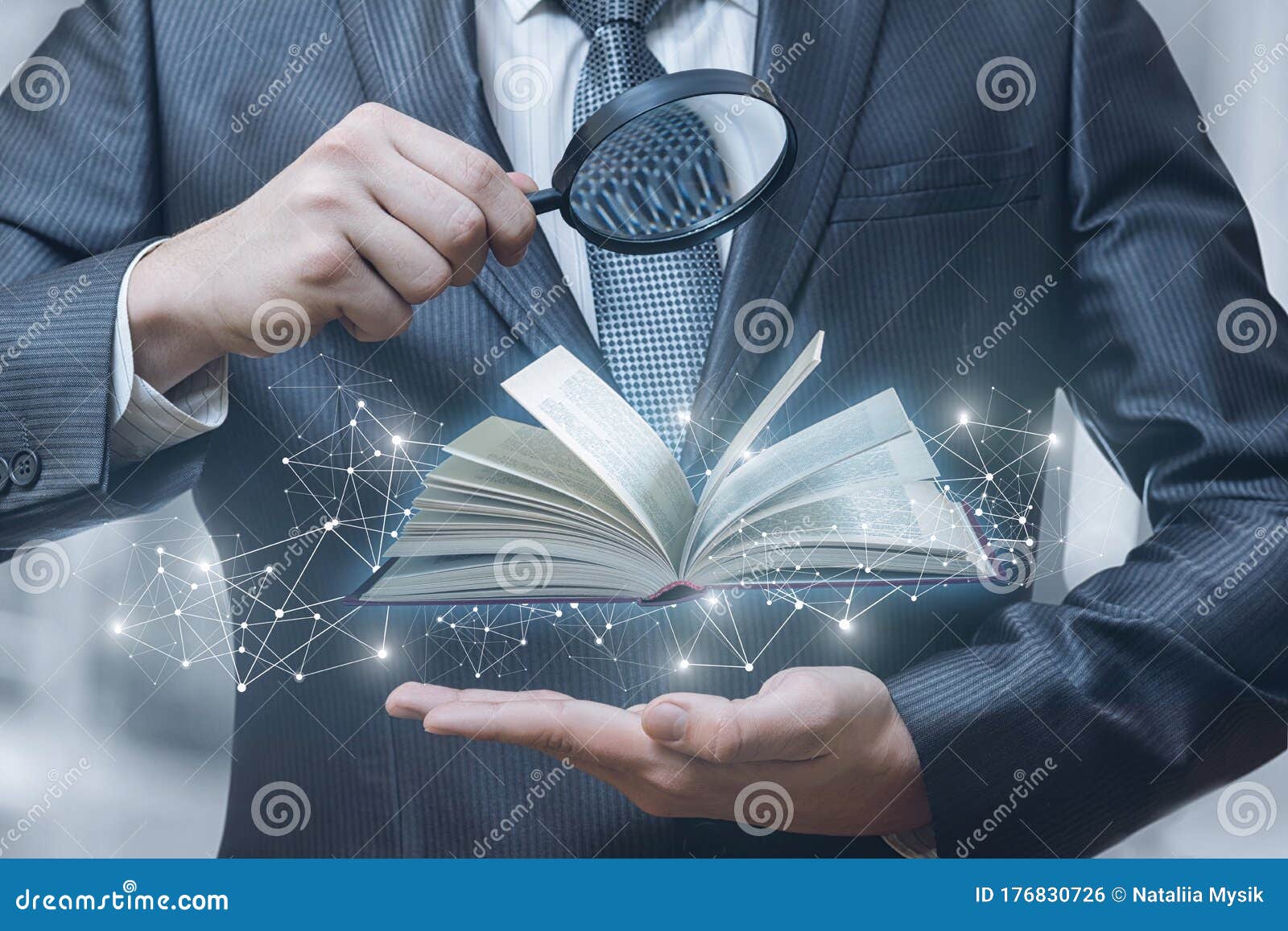 The Concept of Information Search in Textbooks Stock Photo - Image of ...