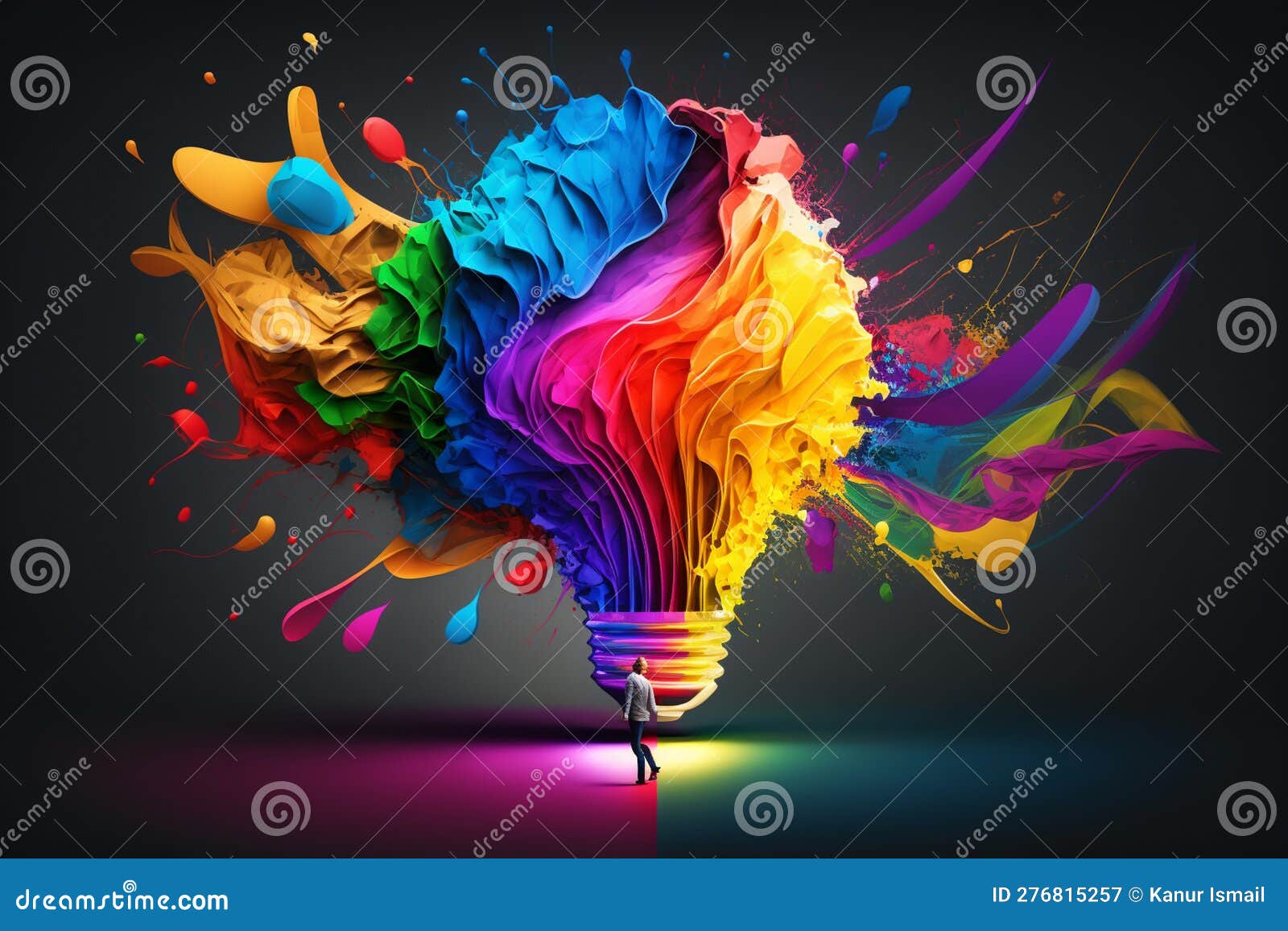 Concept of Innovation and Vivid Color Diversity in Creative Process ...