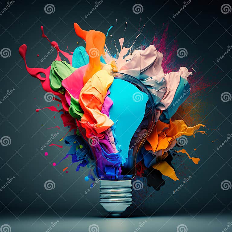 Concept of Innovation and Vivid Color Diversity in Creative Process ...