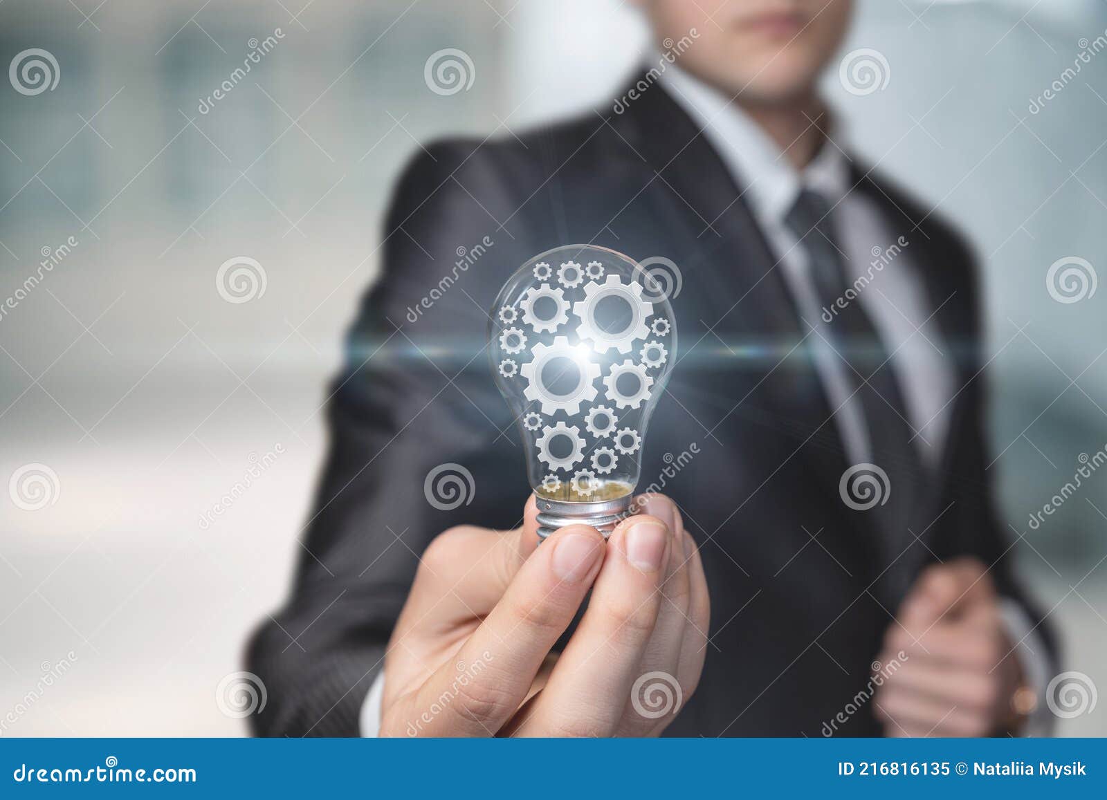 Concept of Innovative and Technological Ideas for Business Stock Image ...