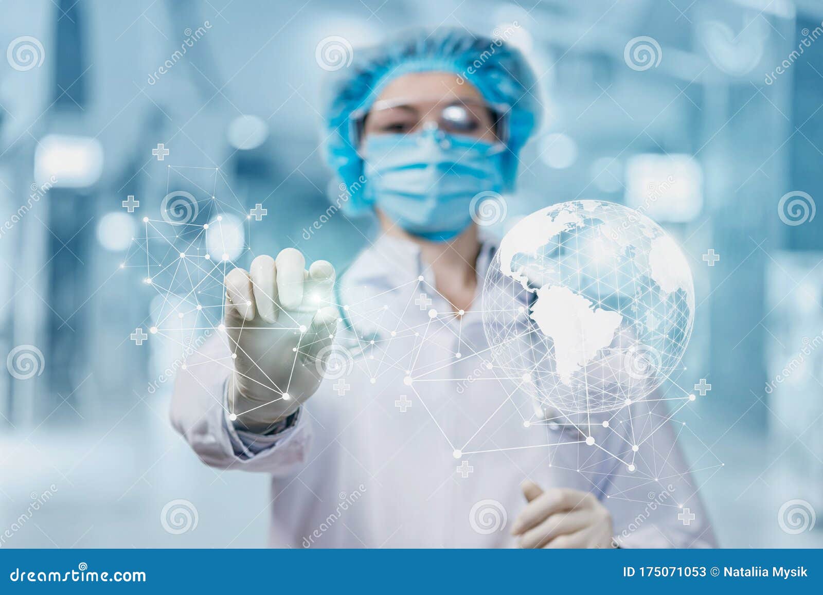 The Concept of Innovative Technologies in Medicine Stock Image - Image ...
