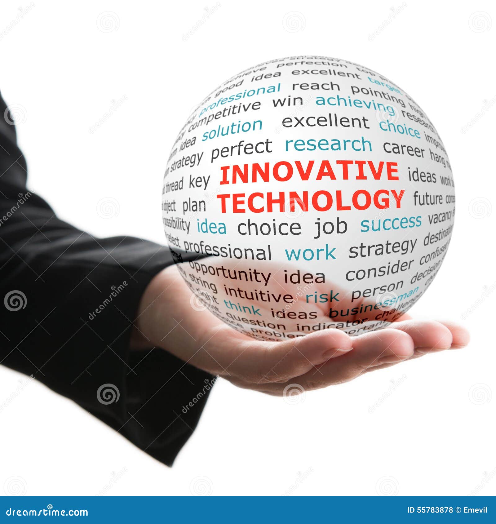 Concept of Innovative Technology in Business Stock Photo - Image of ...