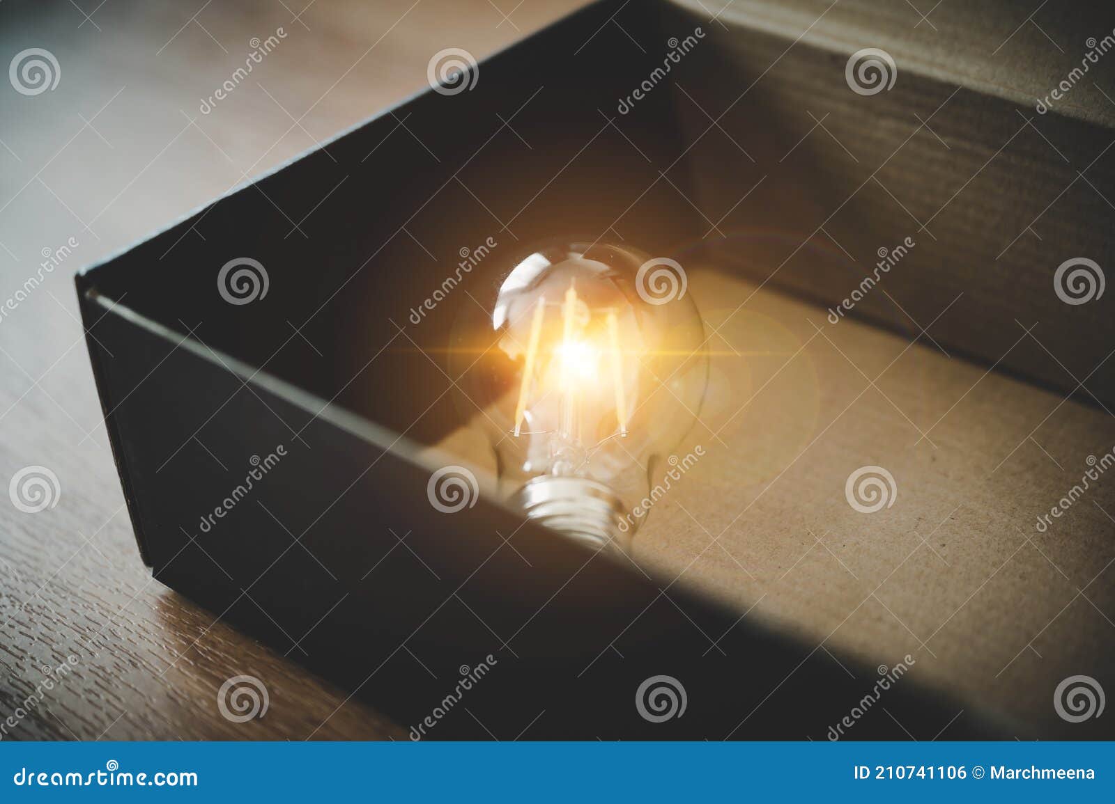 Concept of Inspiration Creative Idea Thinking and Future Technology ...