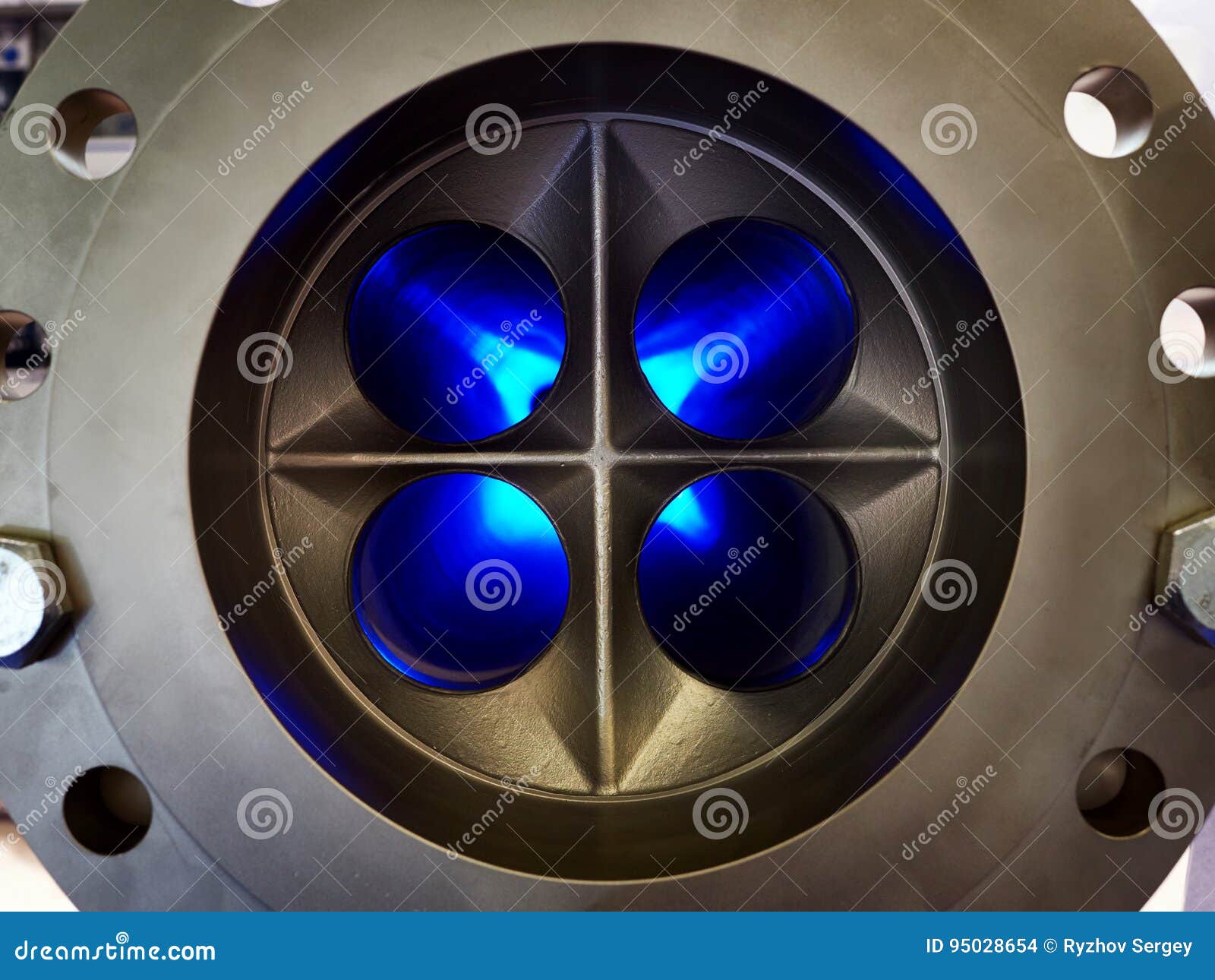 Concept Installation of Nuclear Power Engineering Stock Photo - Image ...