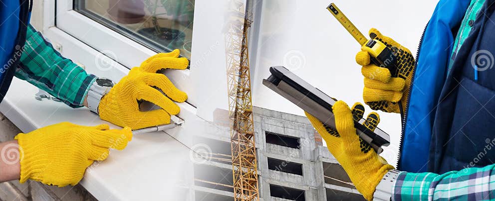 Concept of Installation and Removal of Windows Stock Image - Image of ...