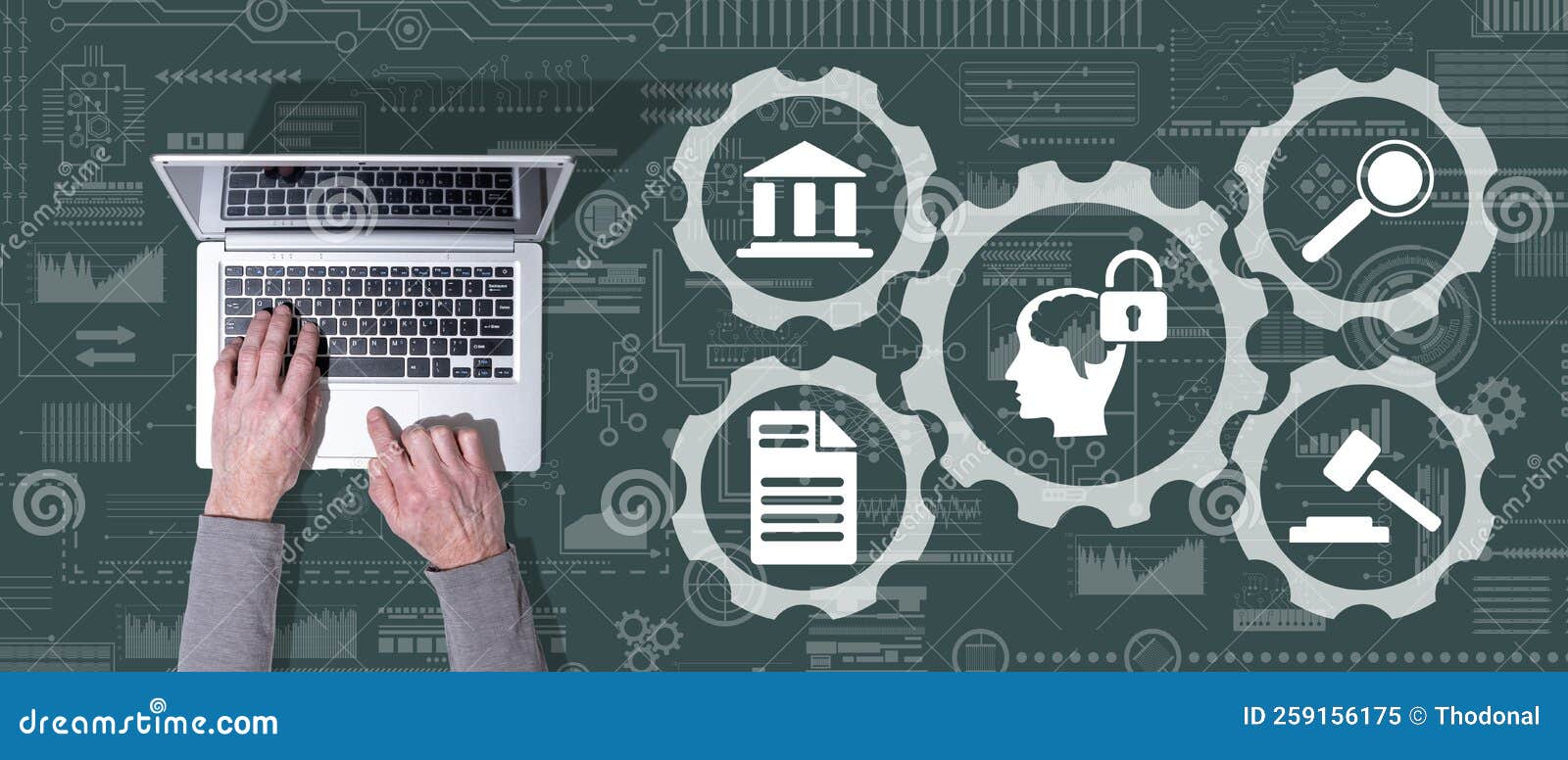 Concept of Intellectual Property Stock Image - Image of exclusive ...