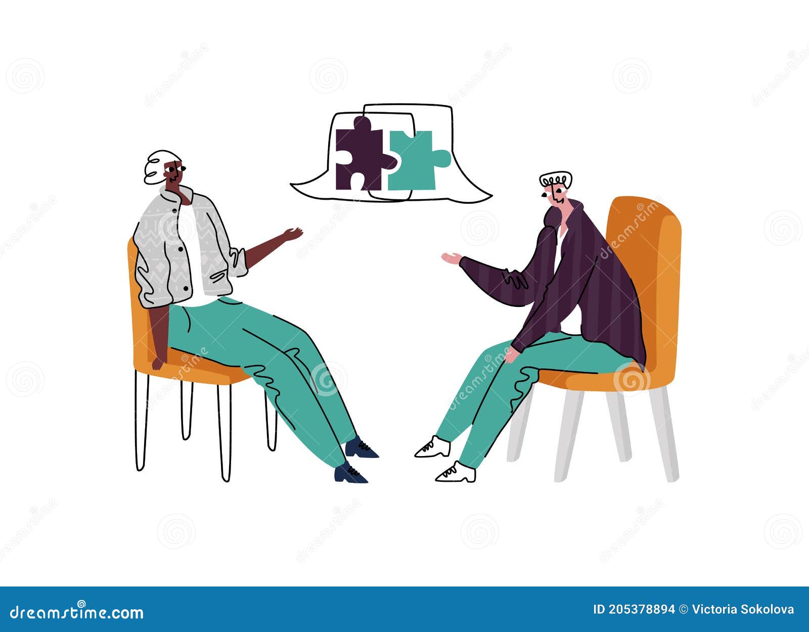 Concept of Interaction, Communication, Stock Vector - Illustration of ...