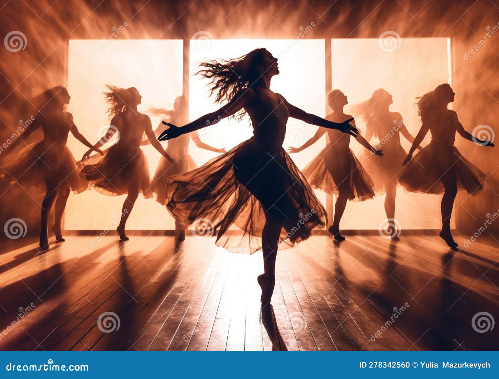 Concept of International Dance Day Greeting , AI Generated Stock Photo ...