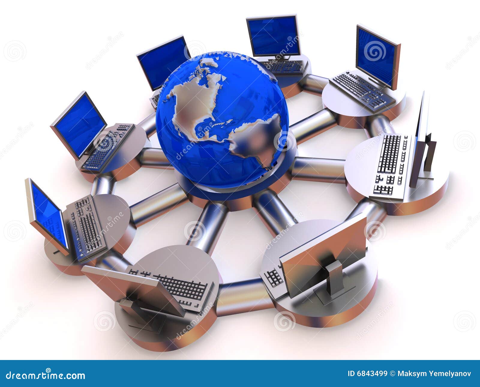 Concept of internet stock illustration. Illustration of server - 6843499