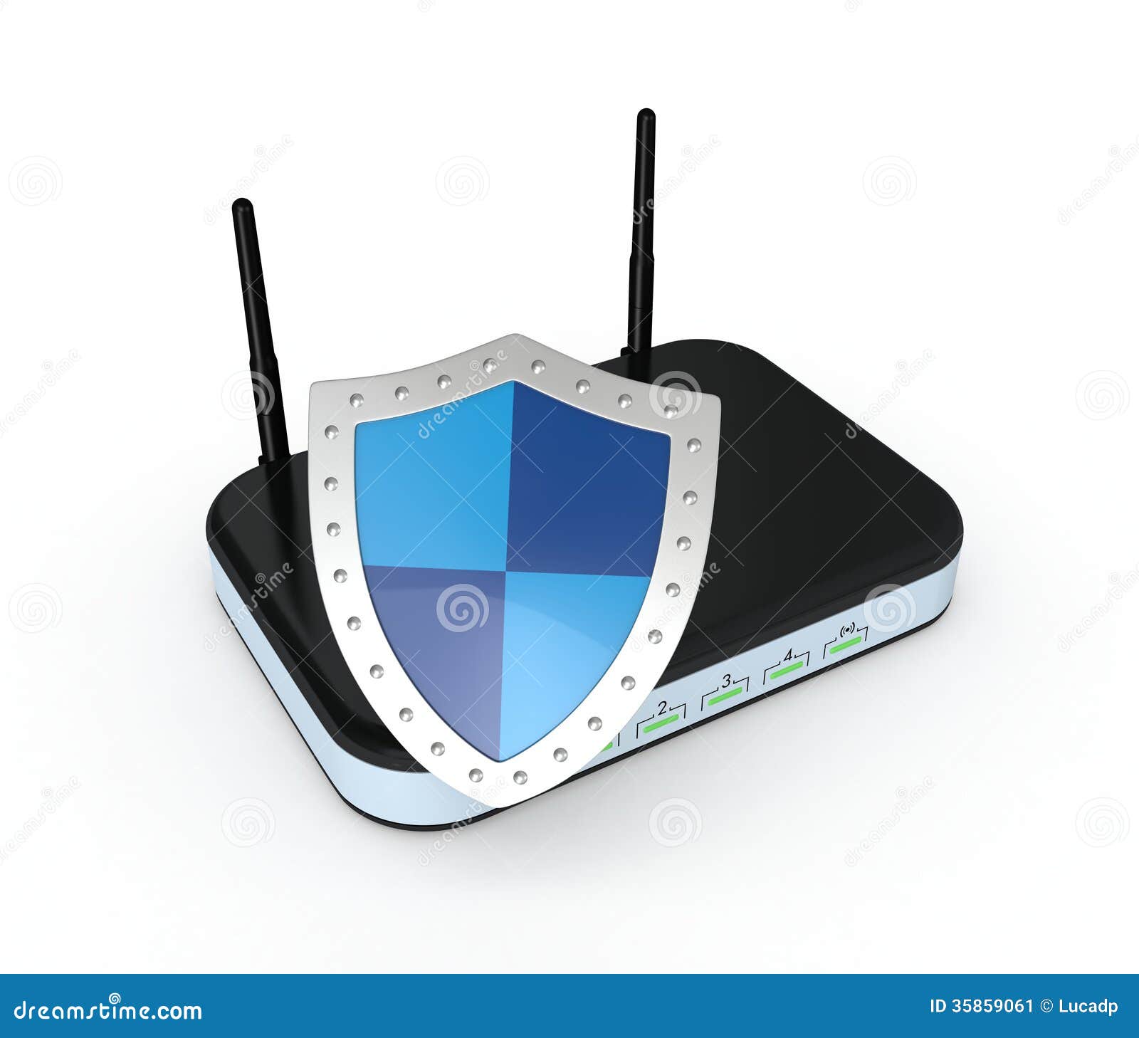 Router Vector Illustration | CartoonDealer.com #25054994