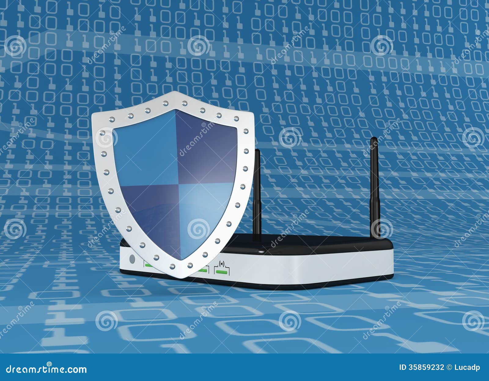 Concept of internet safety stock illustration. Illustration of client ...