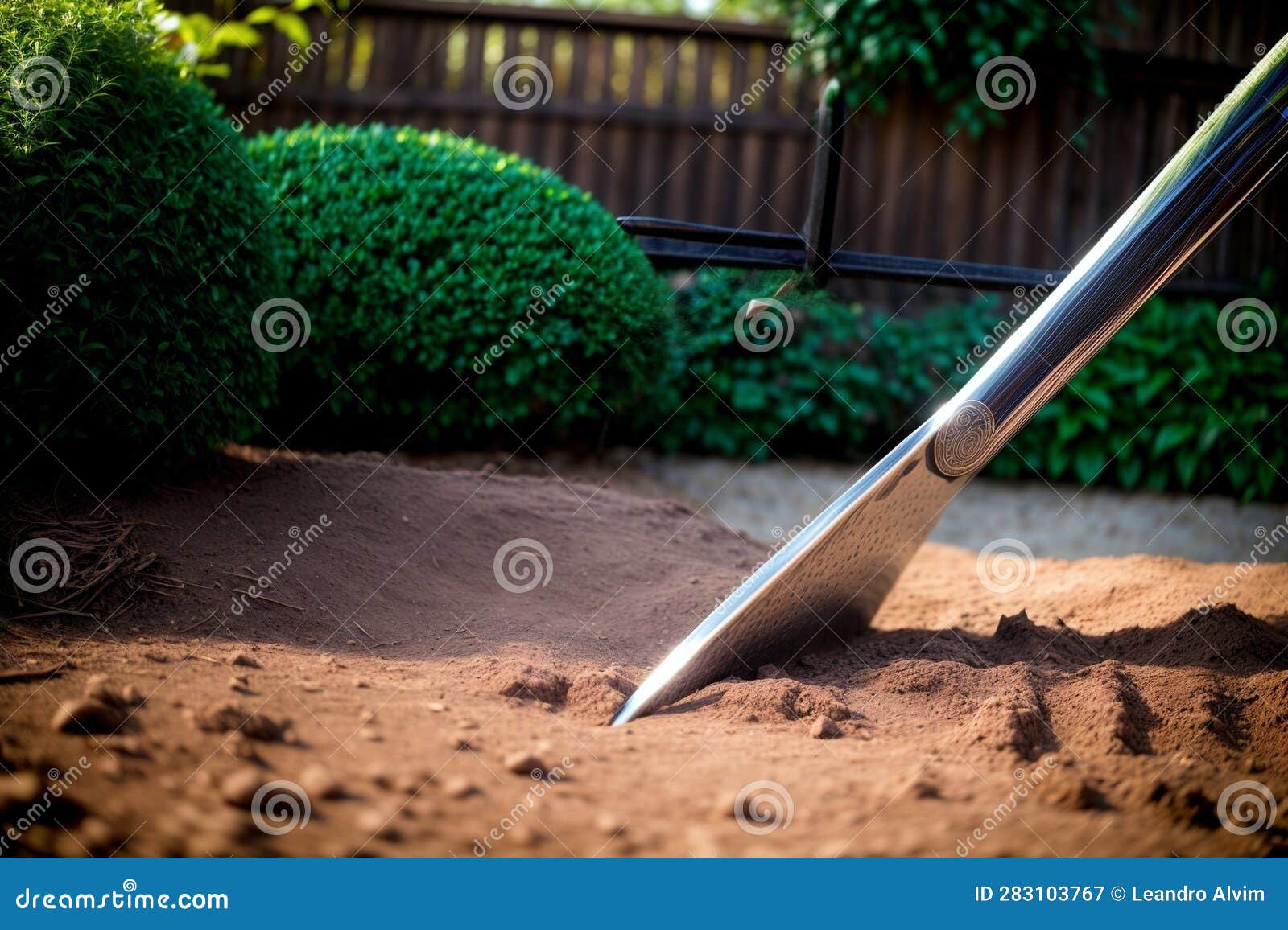 Intricate Details of a Realistic Garden Spade.AI Generated Stock ...
