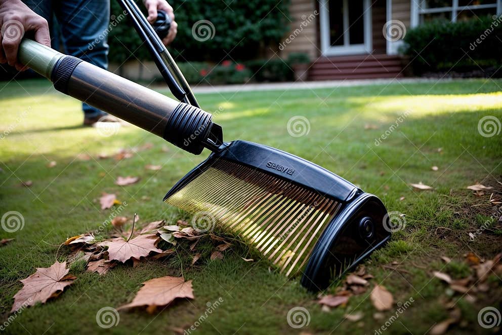 Intricate Details of a Realistic Rake.AI Generated Stock Illustration ...