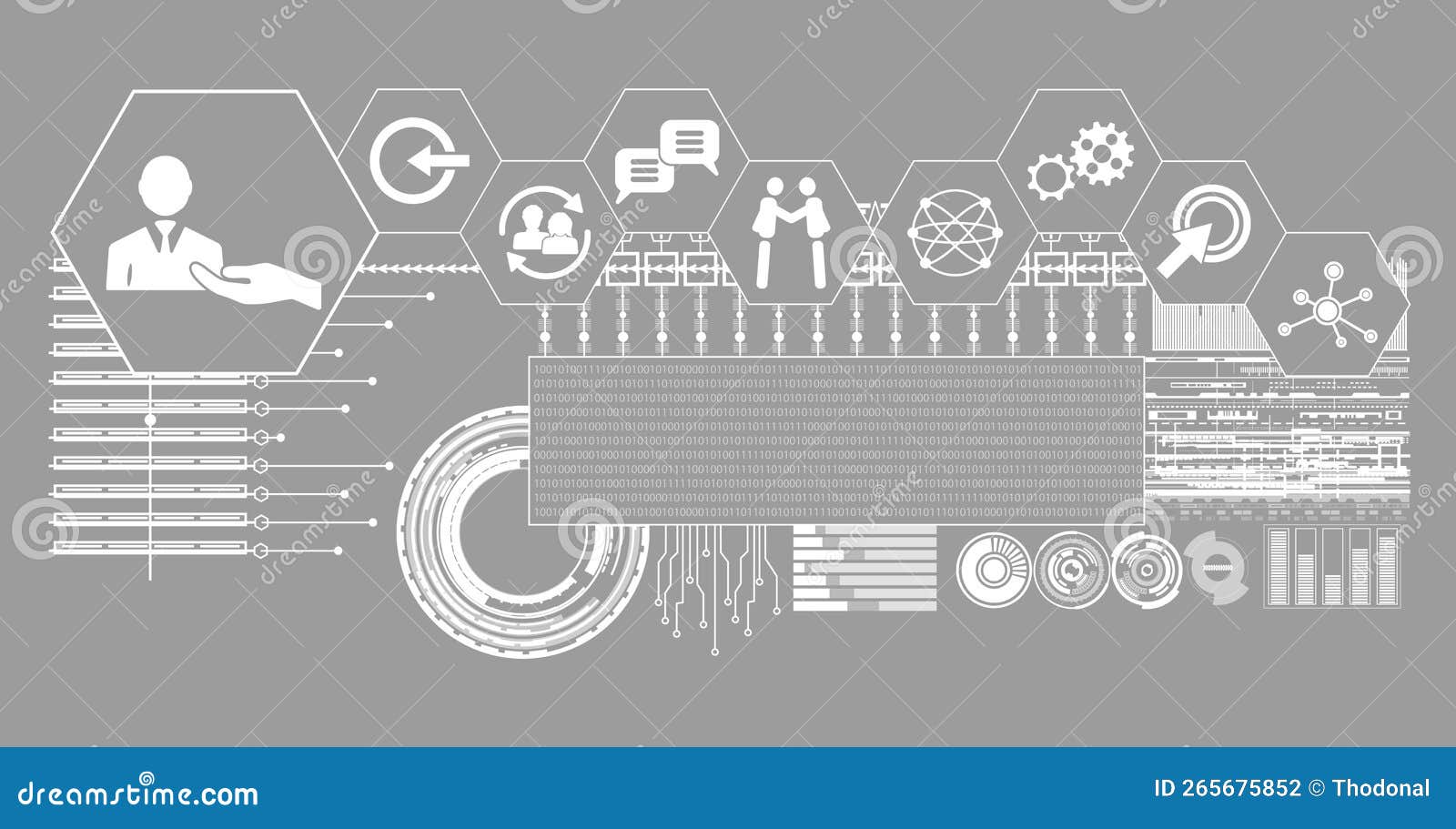 Concept of introduction stock illustration. Illustration of ...