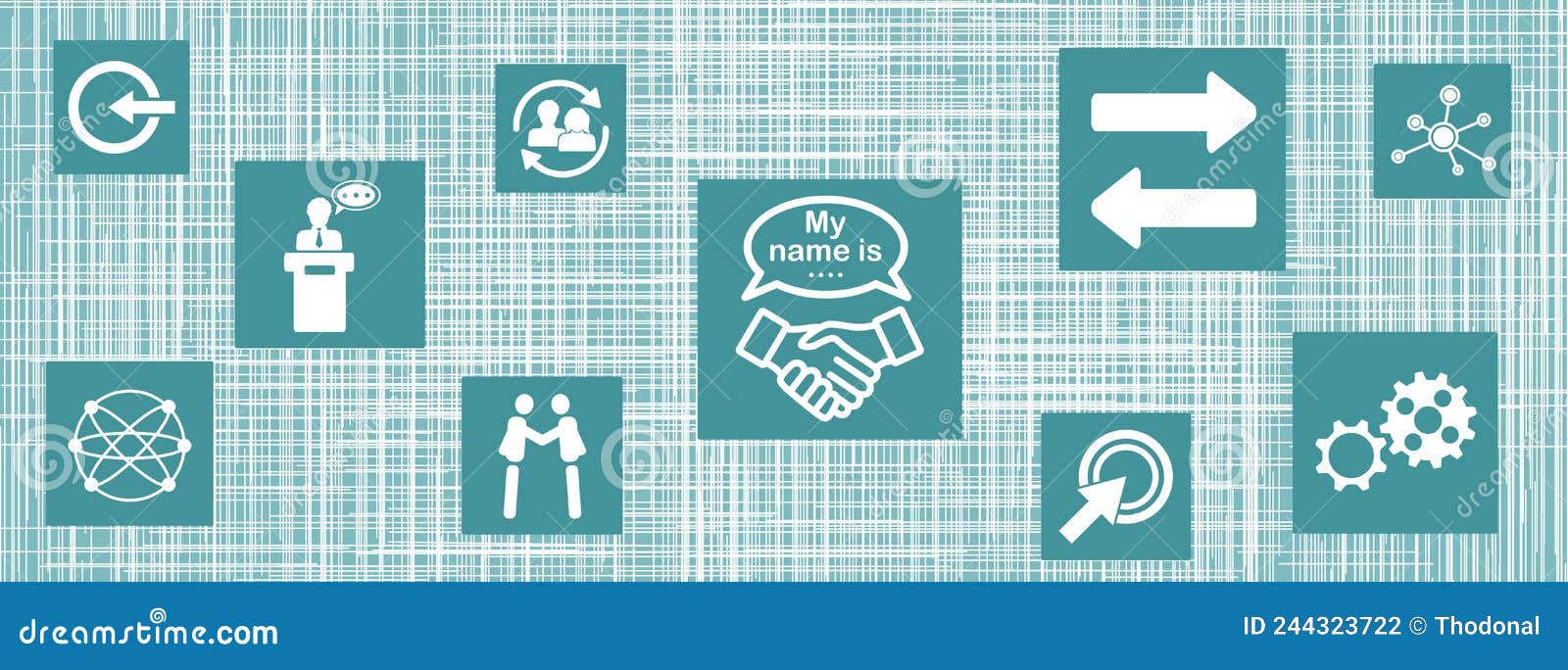 Concept of introduction stock illustration. Illustration of management ...