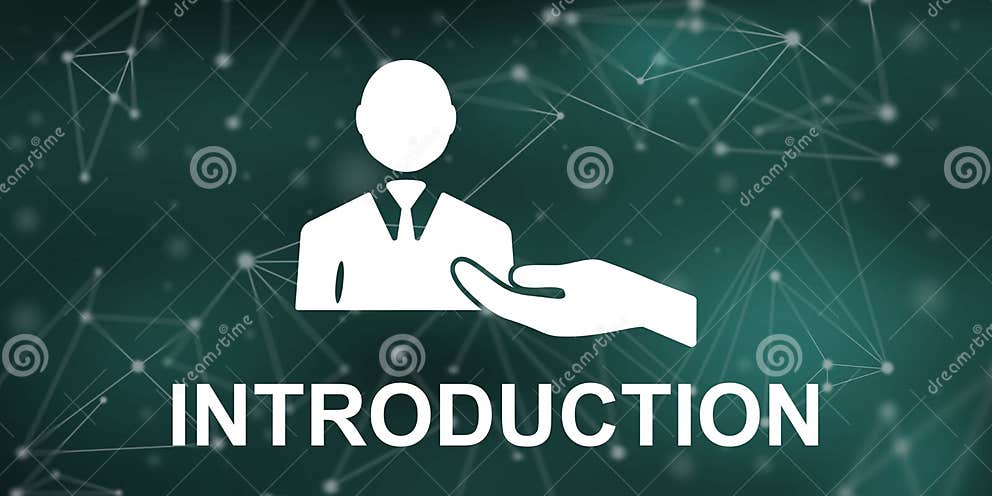 Concept of introduction stock illustration. Illustration of introduce ...