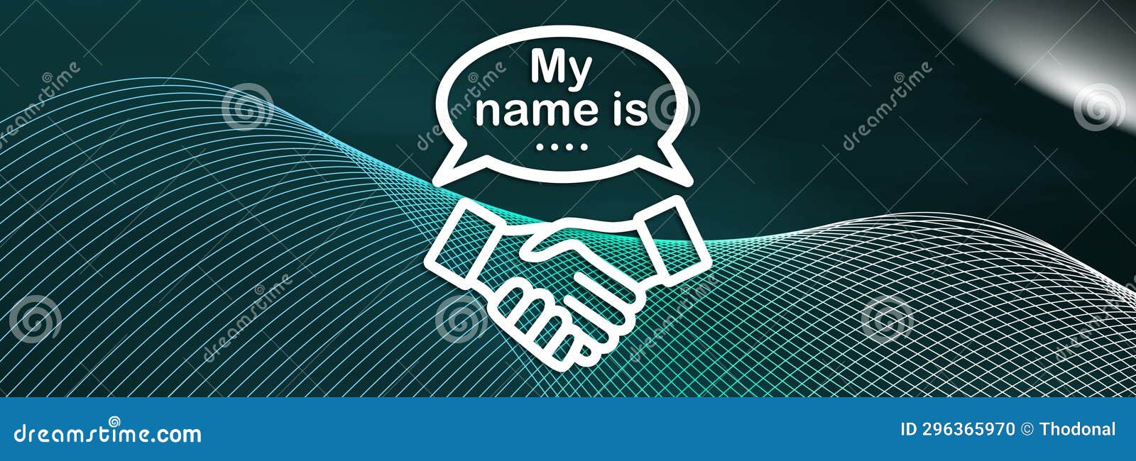 Concept of introduction stock illustration. Illustration of people ...