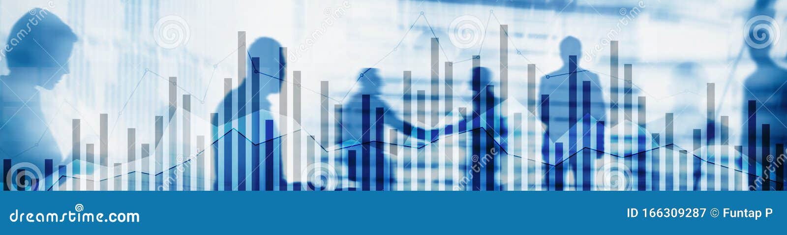 Concept of Investing and Analyzing a Business. Abstract Horizontal ...