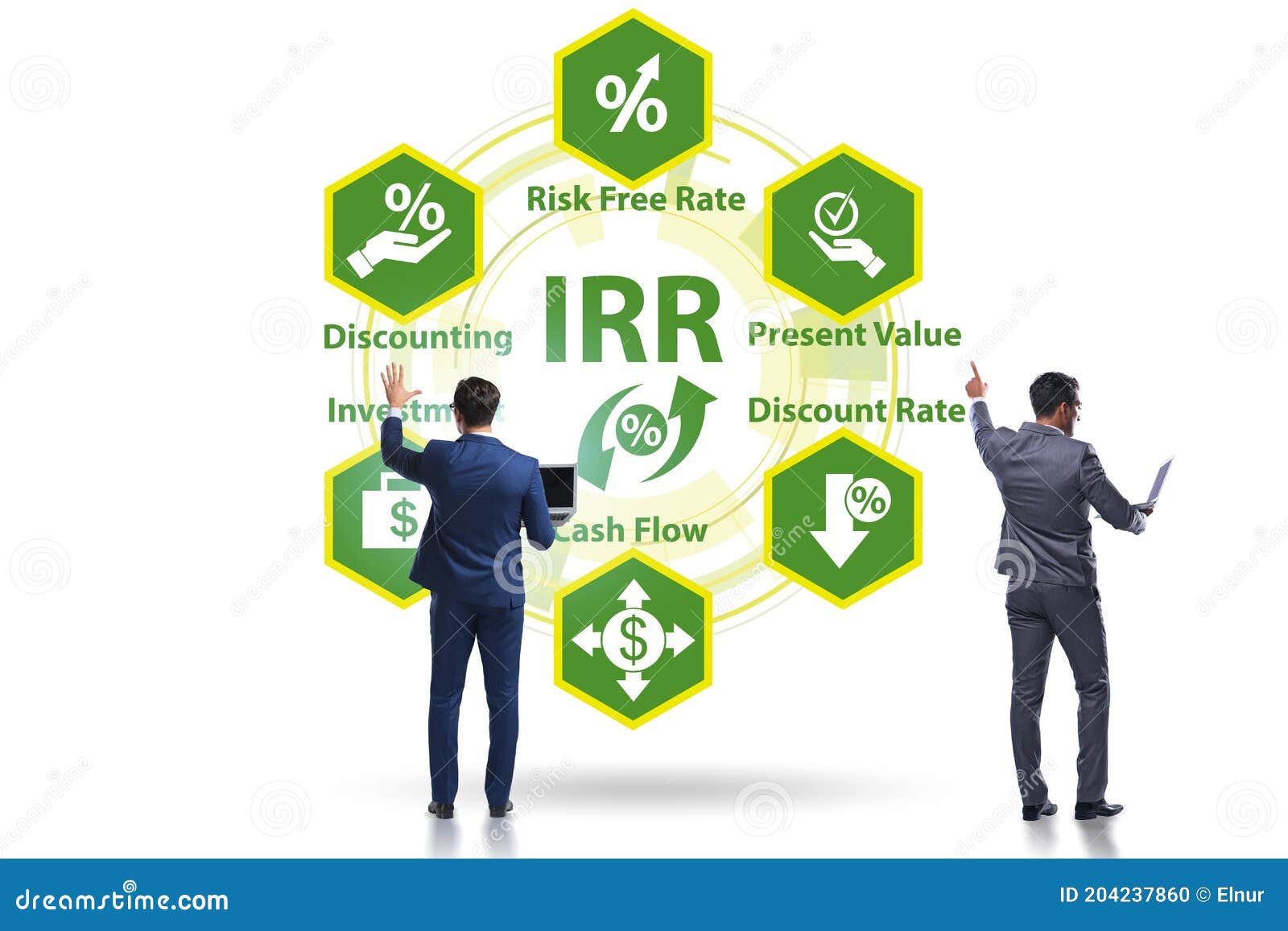 Concept of IRR - Internal Rate of Return Stock Photo - Image of payback ...