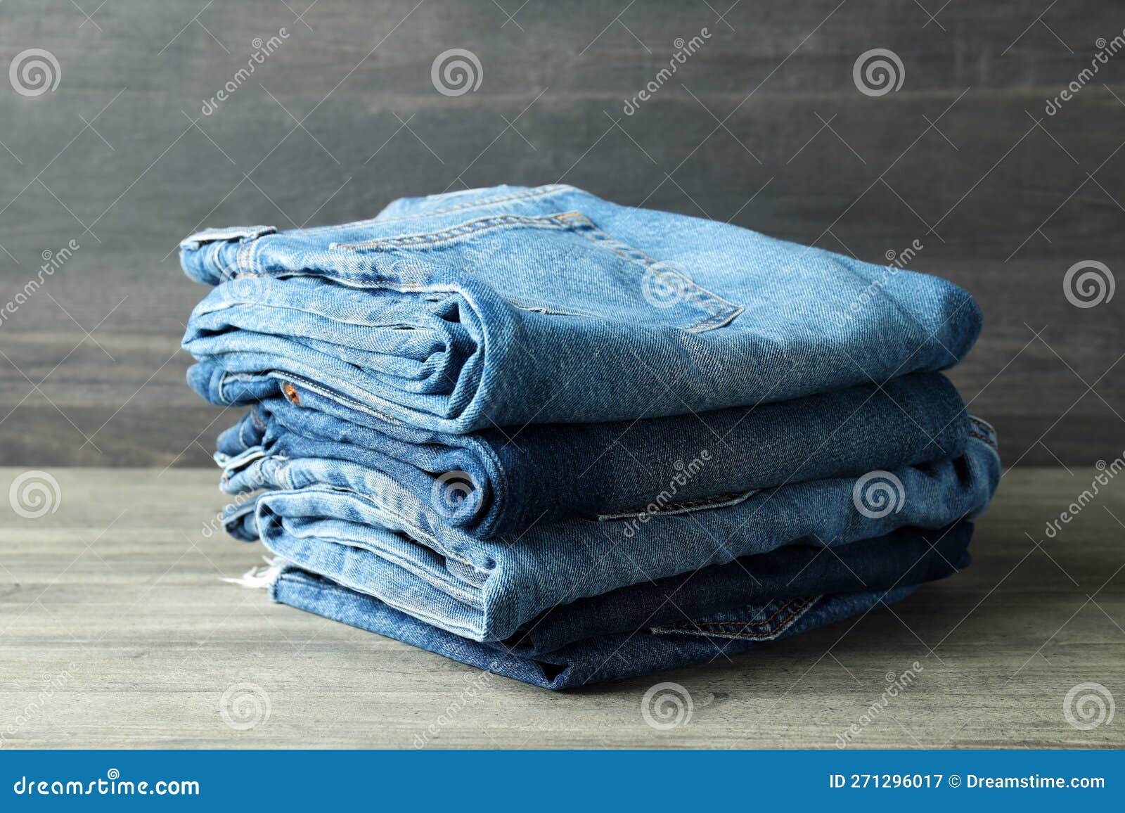 Concept of Jeans, Casual Clothes Concept, Jeans As daily Wear Stock ...