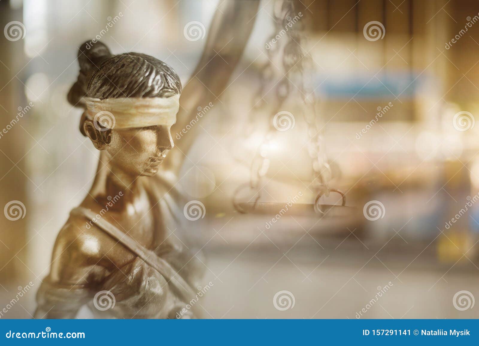 Sculpture Of Themis Goddess, The Symbol Of Law, Justice And Balance ...