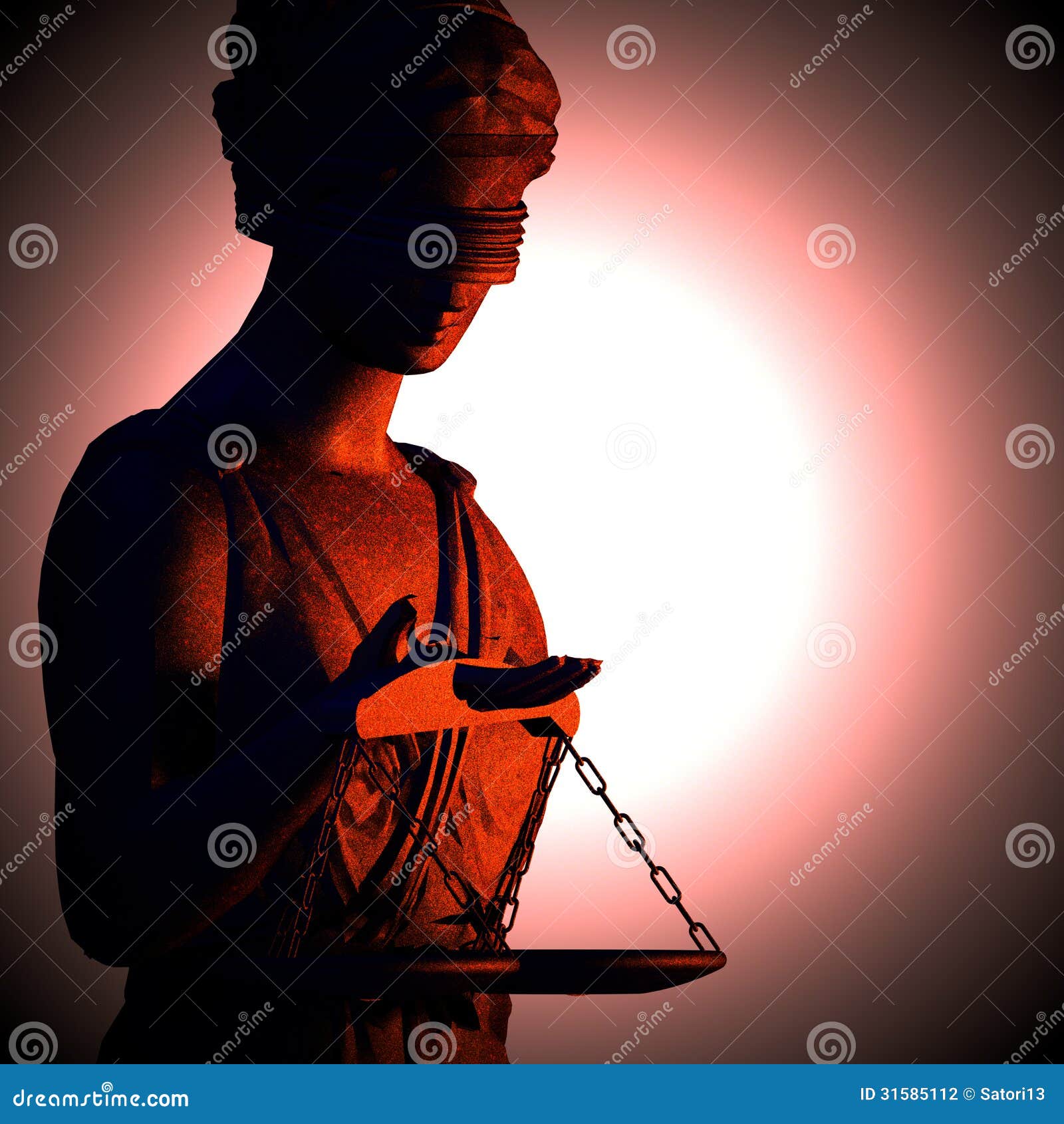 Concept of justice stock illustration. Illustration of advocate - 31585112