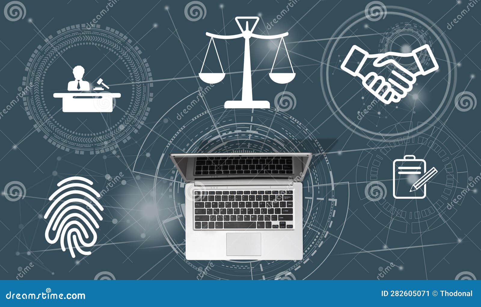 Concept of justice stock illustration. Illustration of judicial - 282605071