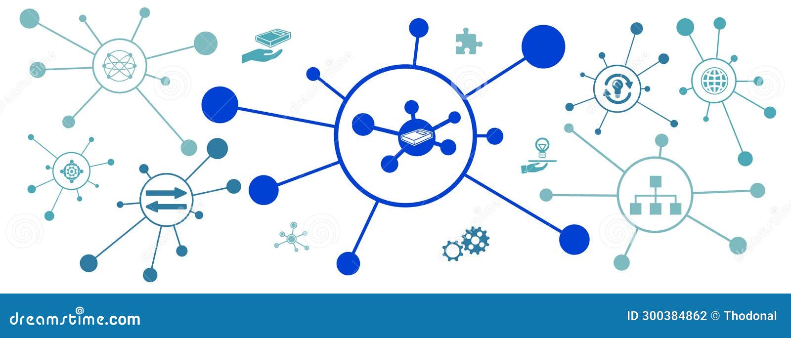 Concept of Knowledge Sharing Stock Illustration - Illustration of ...